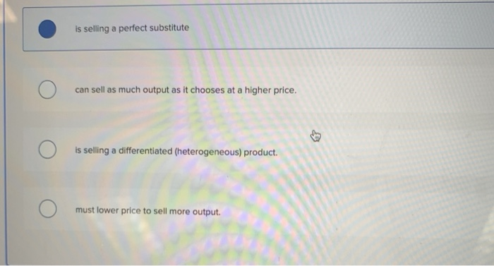 Solved Marginal revenue is Multiple Choice change in total | Chegg.com