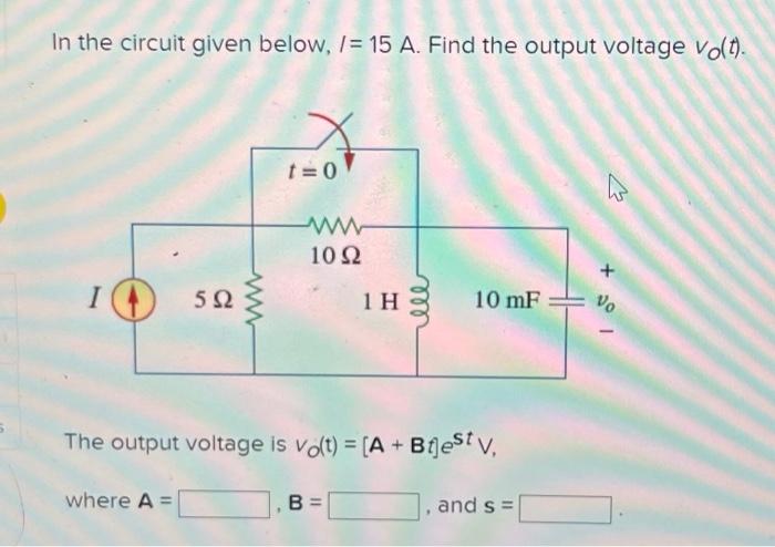 Solved 5 In the circuit given below, /= 15 A. Find the | Chegg.com