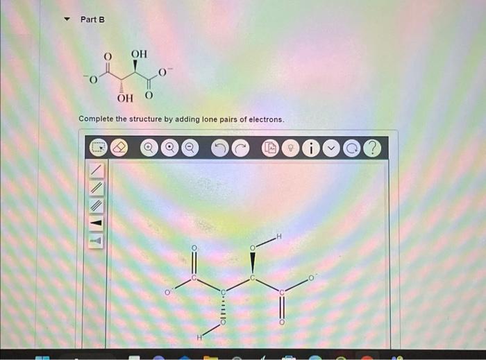 Solved modify the following drawings to show all lone pairs. | Chegg.com