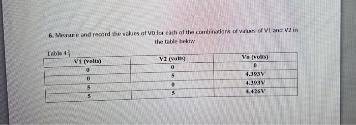 Solved QUESTIONS: 1. Calculate and record the current values | Chegg.com