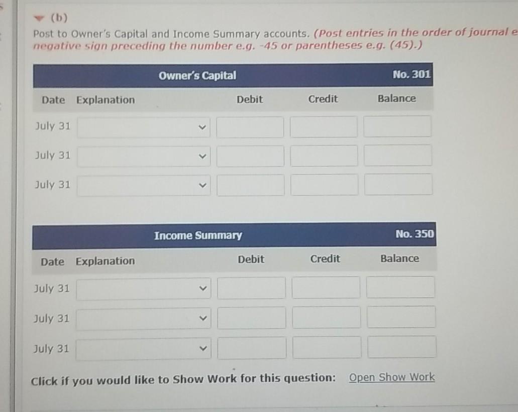 Solved Exercise 4-08 a-c (Part Level Submission) (Video) | Chegg.com