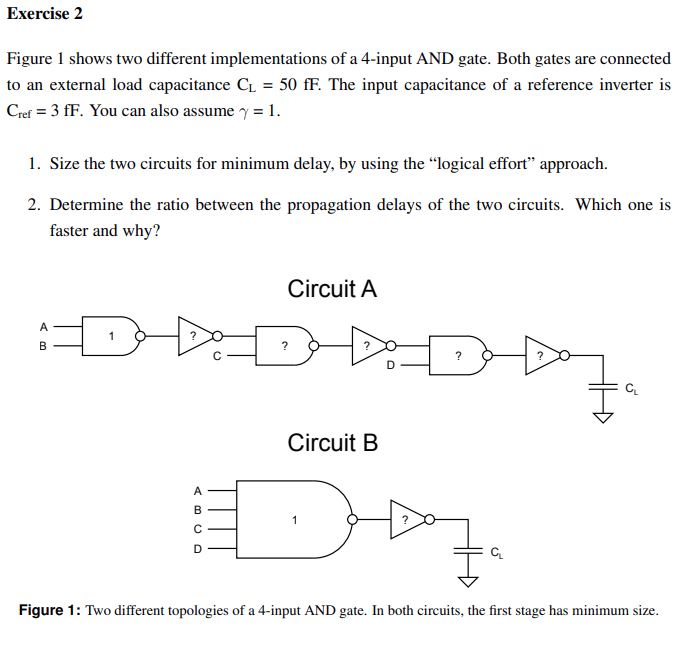 Solved Exercise 2Figure 1 ﻿shows two different | Chegg.com