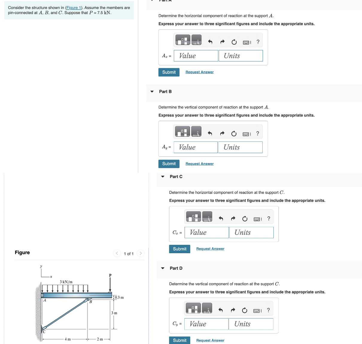 Solved Consider the structure shown in (Figure 1). ﻿Assume | Chegg.com