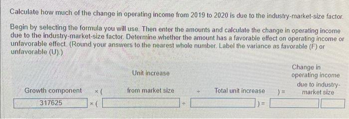 Solved Data table Calculate how much of the change in | Chegg.com