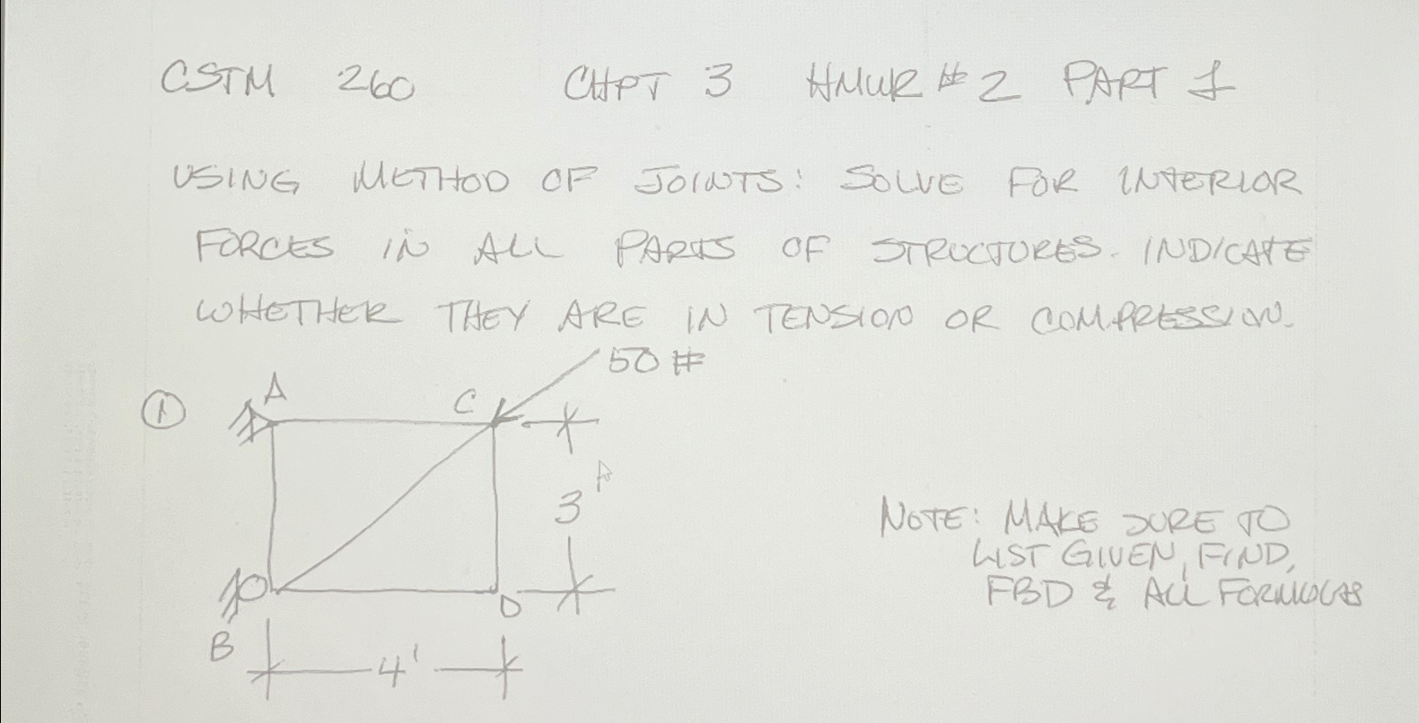 Solved CSTM 260 ﻿CHPT 3 ﻿HMUR 2 ﻿PART 1 ﻿USING METTIOD OF | Chegg.com