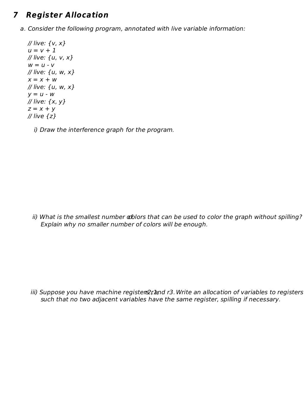 Solved 4 Intermediate Representations a. Name one diOerence | Chegg.com