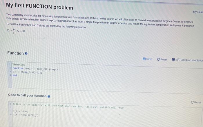 Solved Two commonty used scales for measuing temperature are | Chegg.com