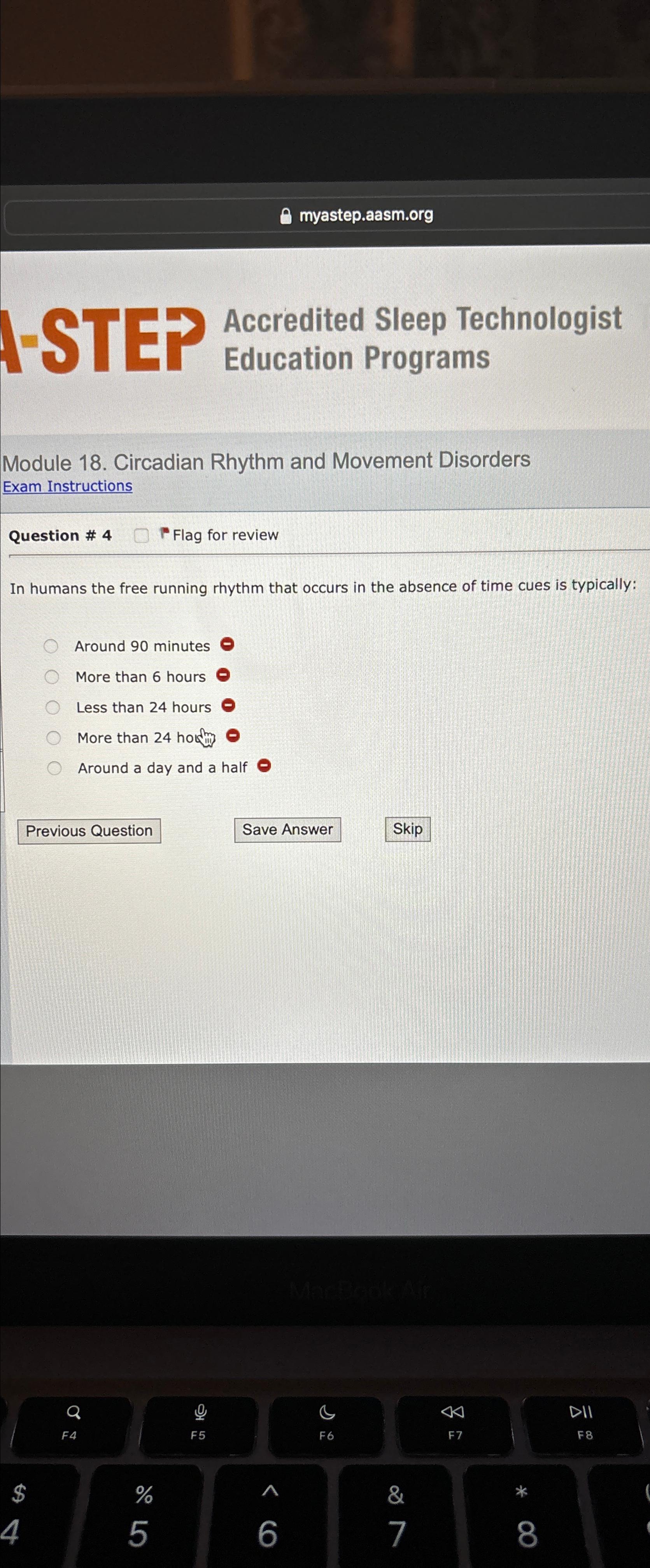 Solved myastep.aasm.orgS1르Accredited Sleep Technologist | Chegg.com
