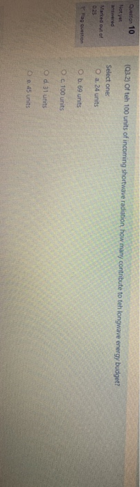 Solved Question 10 (03.2) of teh 100 units of incoming | Chegg.com