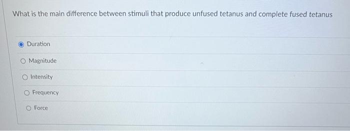Solved What is the main difference between stimuli that | Chegg.com