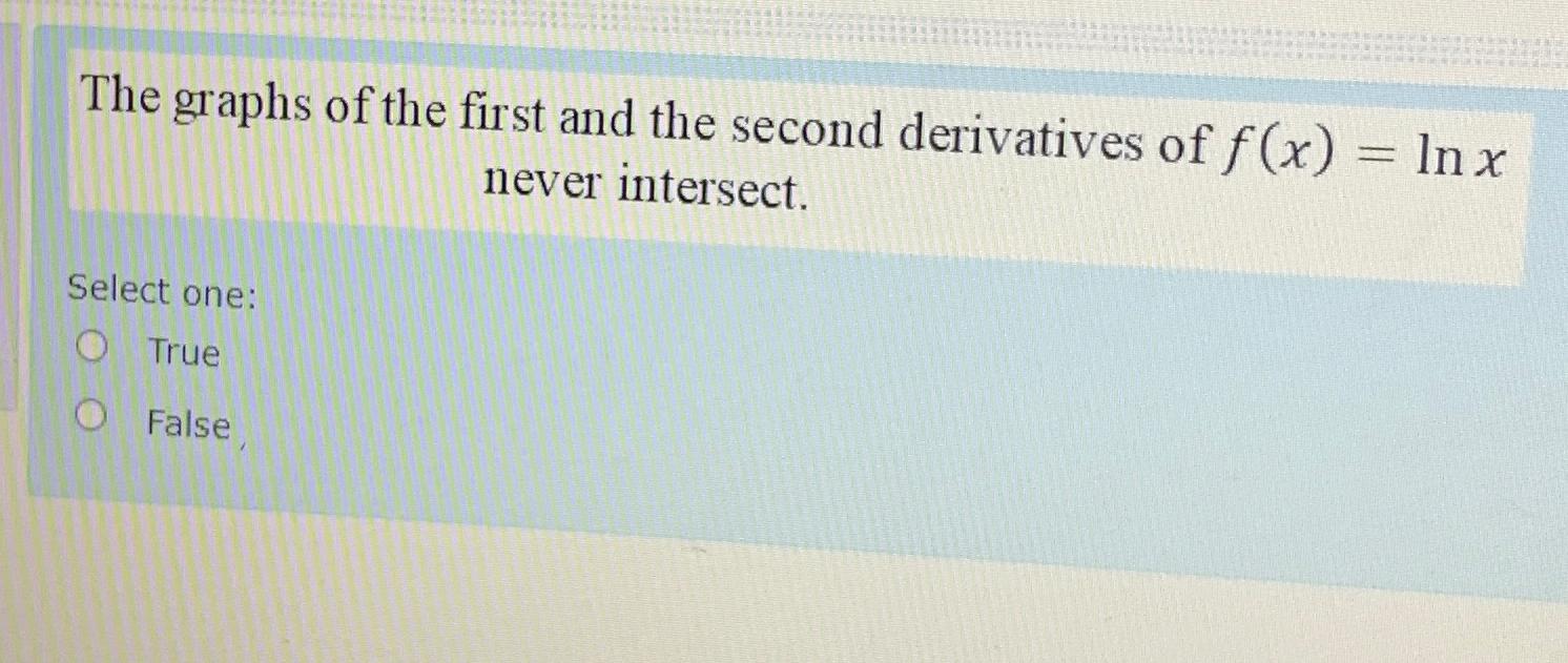 Solved The graphs of the first and the second derivatives of | Chegg.com