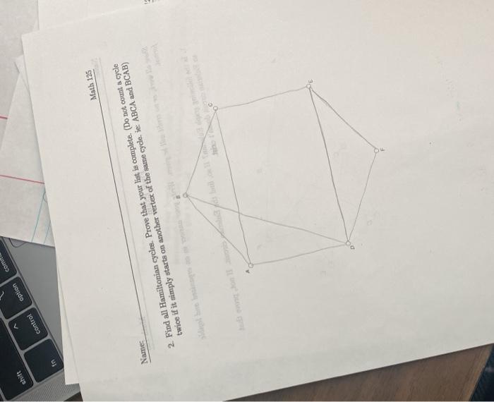 Solved com! option shift control Math 125 2. Find all | Chegg.com