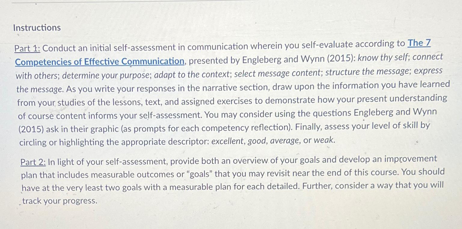 Solved InstructionsPart 1: Conduct an initial | Chegg.com