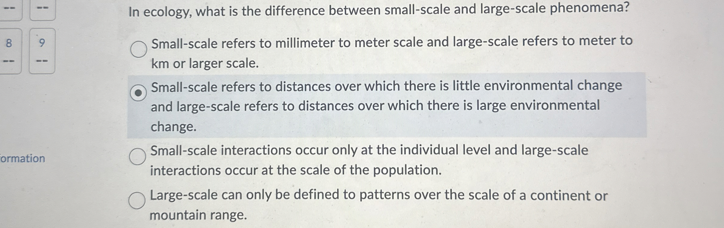 Solved In ecology, what is the difference between | Chegg.com