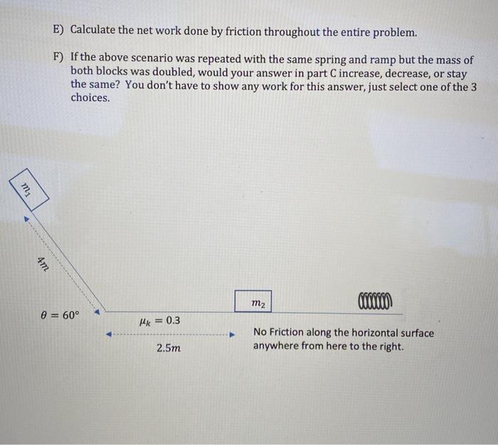 Solved A block of m1=2 kg is released from rest and slides | Chegg.com