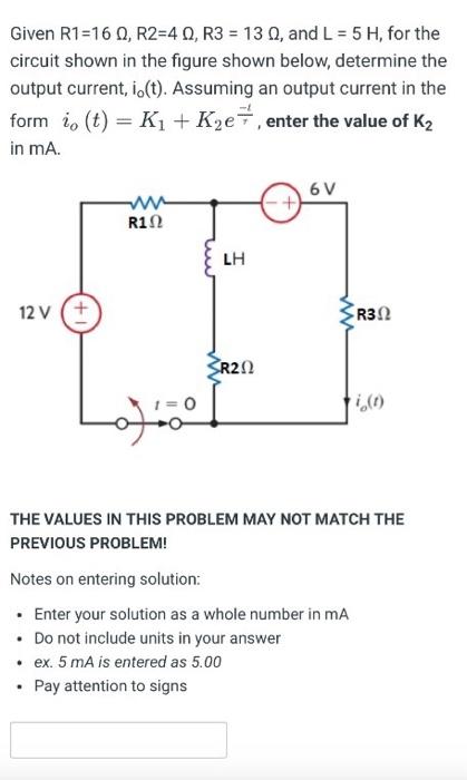Solved Given R1=4Ω,R2=8Ω,R3=11Ω, and L=20H, for the circuit | Chegg.com