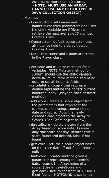 Solved Project Outcomes: Use Java to 1. Implement an | Chegg.com