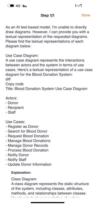 Solved 4G I. As an Al text-based model, I'm unable to | Chegg.com
