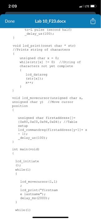 Activity 1 Connect the LCD to your Arduino as shown | Chegg.com