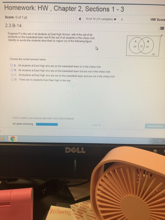 Solved Homework Hw Chapter 2 Sections 1 3 Score 0 Of