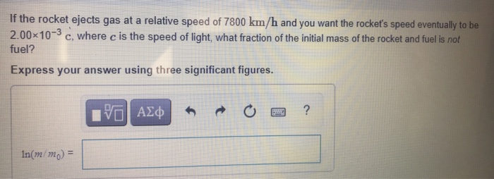 Solved Obviously, we can make rockets to go very fast, but | Chegg.com