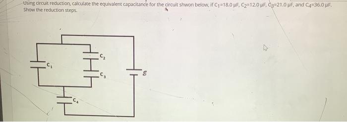 Solved Using circuit reduction calculate the equivalent | Chegg.com