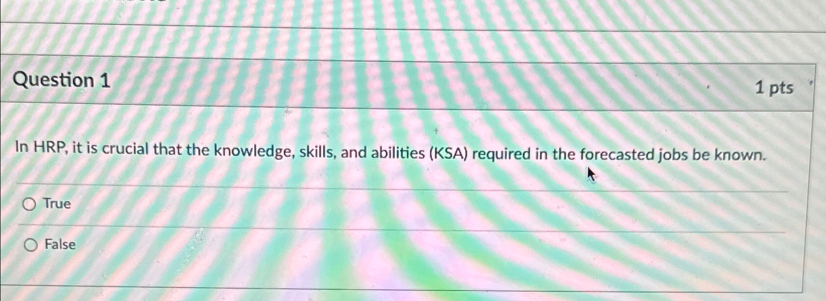Solved Question 11 ﻿ptsIn HRP, ﻿it is crucial that the | Chegg.com