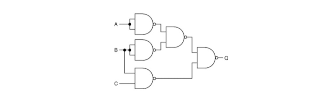 Solved Write the truth table for the circuitbelow | Chegg.com
