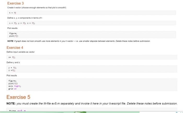 Solved Exercise 1 NOTE: Piesse suppress output - i.e. use a | Chegg.com