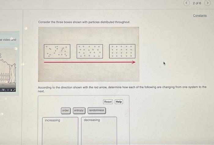 Solved Consider the three boxes shown with particles | Chegg.com