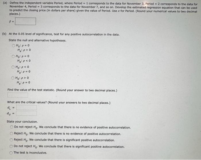 Solved A statistical program is recommended. You may need to | Chegg.com
