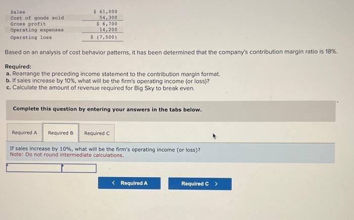 Solved Based on an analysis of cost behavior patterns, it | Chegg.com