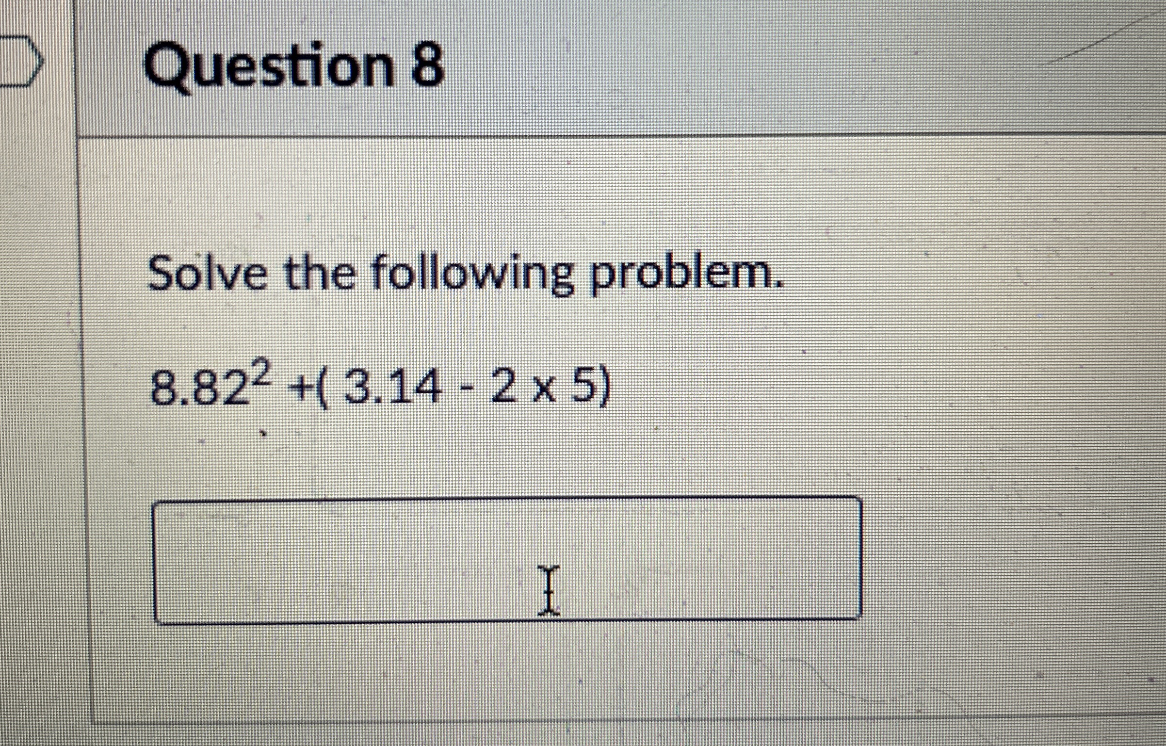 Solved How to solve Question 8Solve the following | Chegg.com