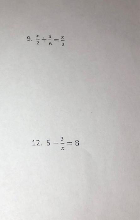 Solved = x-3| 3 12.5 --%3D8 2 = X | Chegg.com