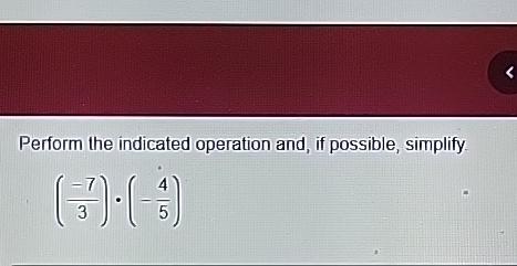Solved Perform the indicated operation and, if possible, | Chegg.com
