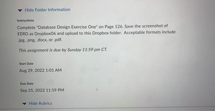 Hide Folder Information Instructions Complete | Chegg.com