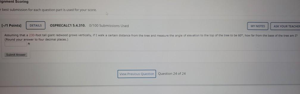 Solved ignment Scoring best submission for each question | Chegg.com