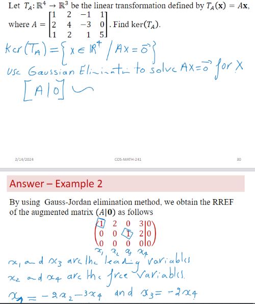Solved Explain the steps of the gaussian elimination and | Chegg.com