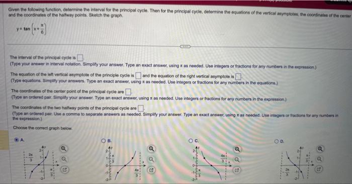 Solved Given the foliowing function, determine the interval | Chegg.com