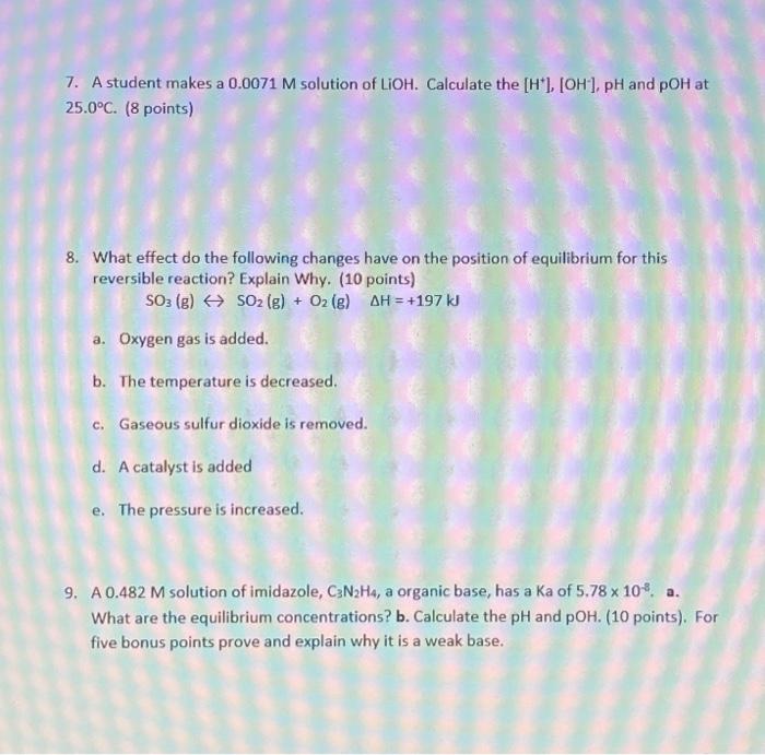 Solved 1. At 80.0 °C the reaction decomposes until | Chegg.com