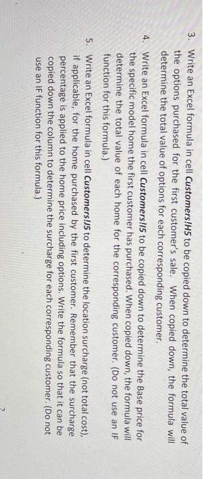 Solved 2. Write an Excel formula in cell Models!H3 to | Chegg.com