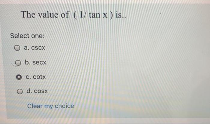 Solved Suppose that sinx=6/10, Find the Trigonometry | Chegg.com