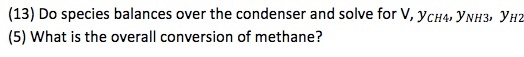 Solved The Degussa process to synthesize HCN from CHA and | Chegg.com
