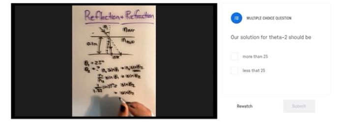 Solved Reflection Refraction MULTIPLE CHOICE QUESTION narr | Chegg.com