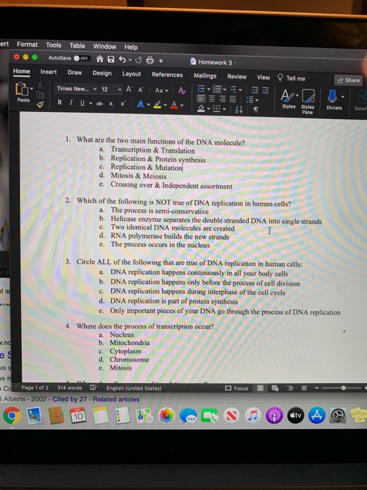 Solved ert Format Homework 3 Home Tools Table Window Help | Chegg.com