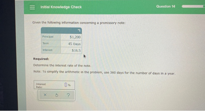 Solved = initial Knowledge Check Question 14 Given the | Chegg.com