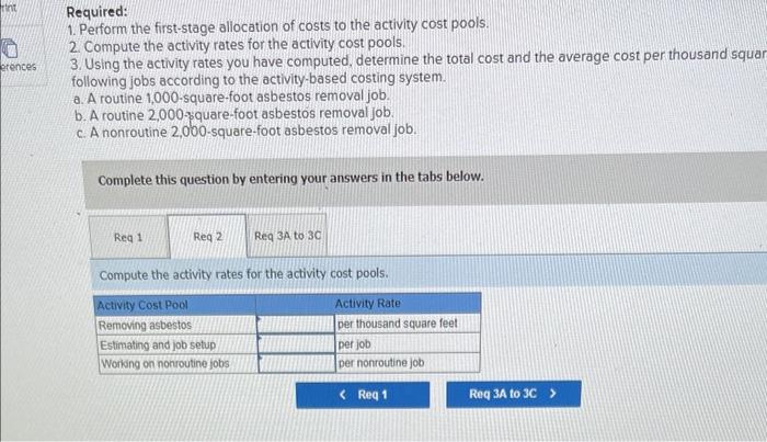 Solved Problem 7-18 (Algo) Activity-Based Costing and | Chegg.com