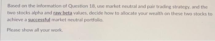 Solved The following graphs are derived using CAPM method | Chegg.com