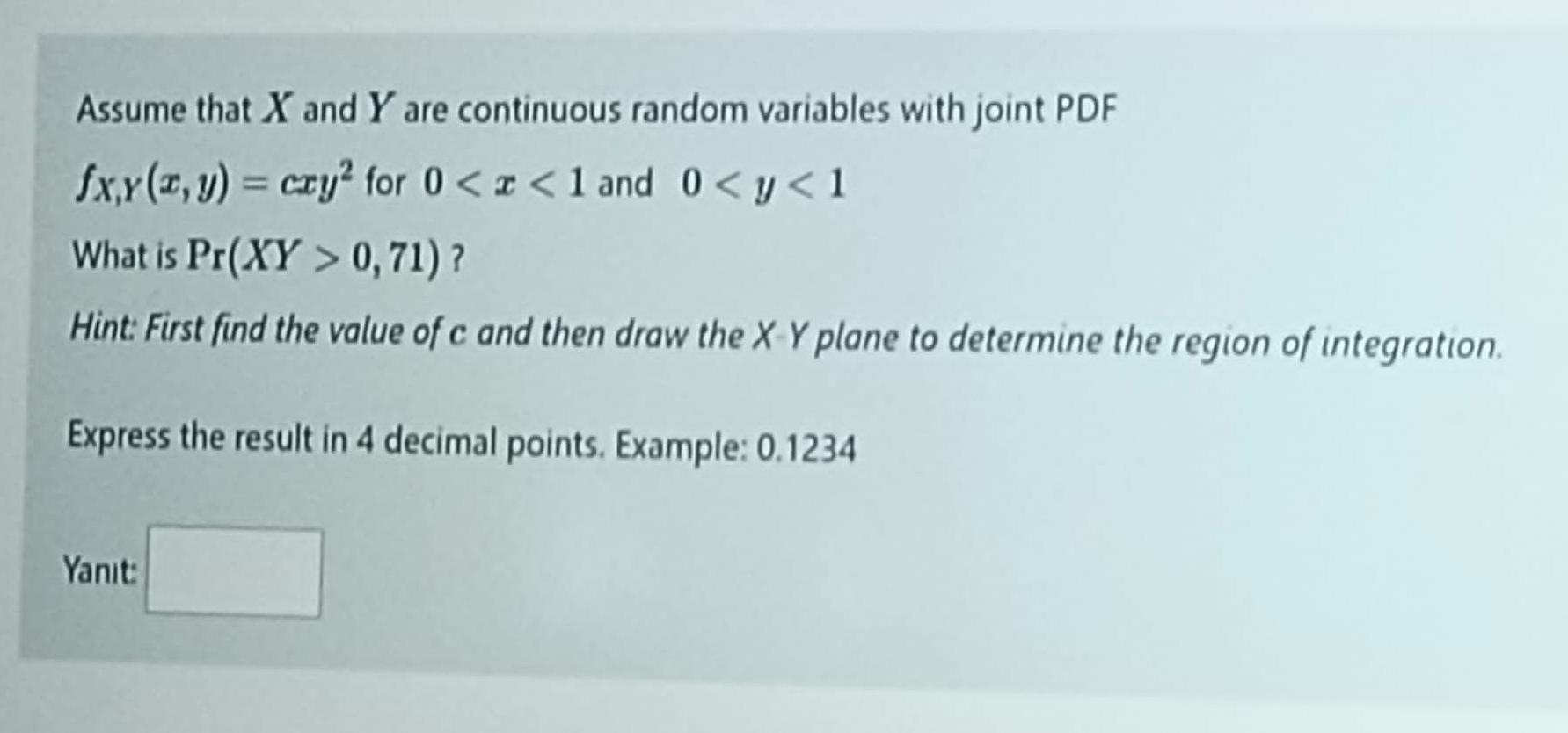 Solved Let X and Y be independent Poisson random variables | Chegg.com