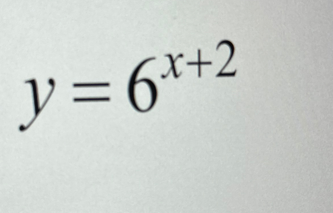 Solved y=6x+2 ﻿What is the domain | Chegg.com